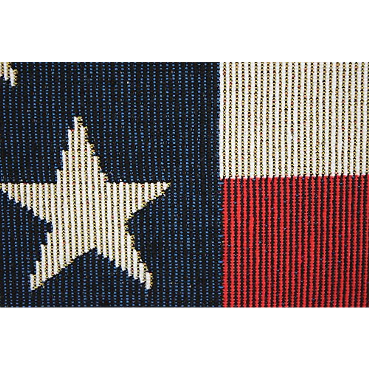 WESTERN ORIGIN American Flag Embroidered Tote Bag Stars and Stripes Beach Bag Rope Handles Shoulder Bag Women Purse