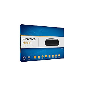 Linksys E2500 (N600) Advanced Simultaneous Dual-Band WiFi N Router, Renewed (E2500-RM2)