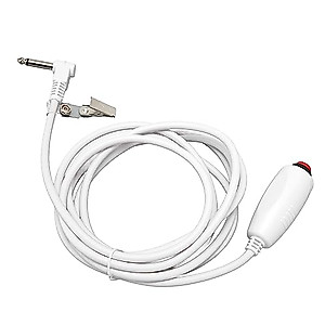 Nurse Call Cord,Universal PushButton Cord Nurse Call Replacement 9.8ft Red Clip for Caregivers Patients Elderly ABS Material