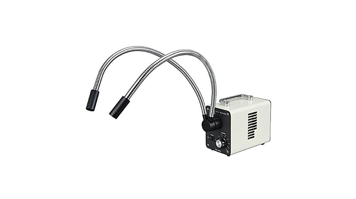 AmScope LED-20WY 20W Fiber Optic Microscope Lights