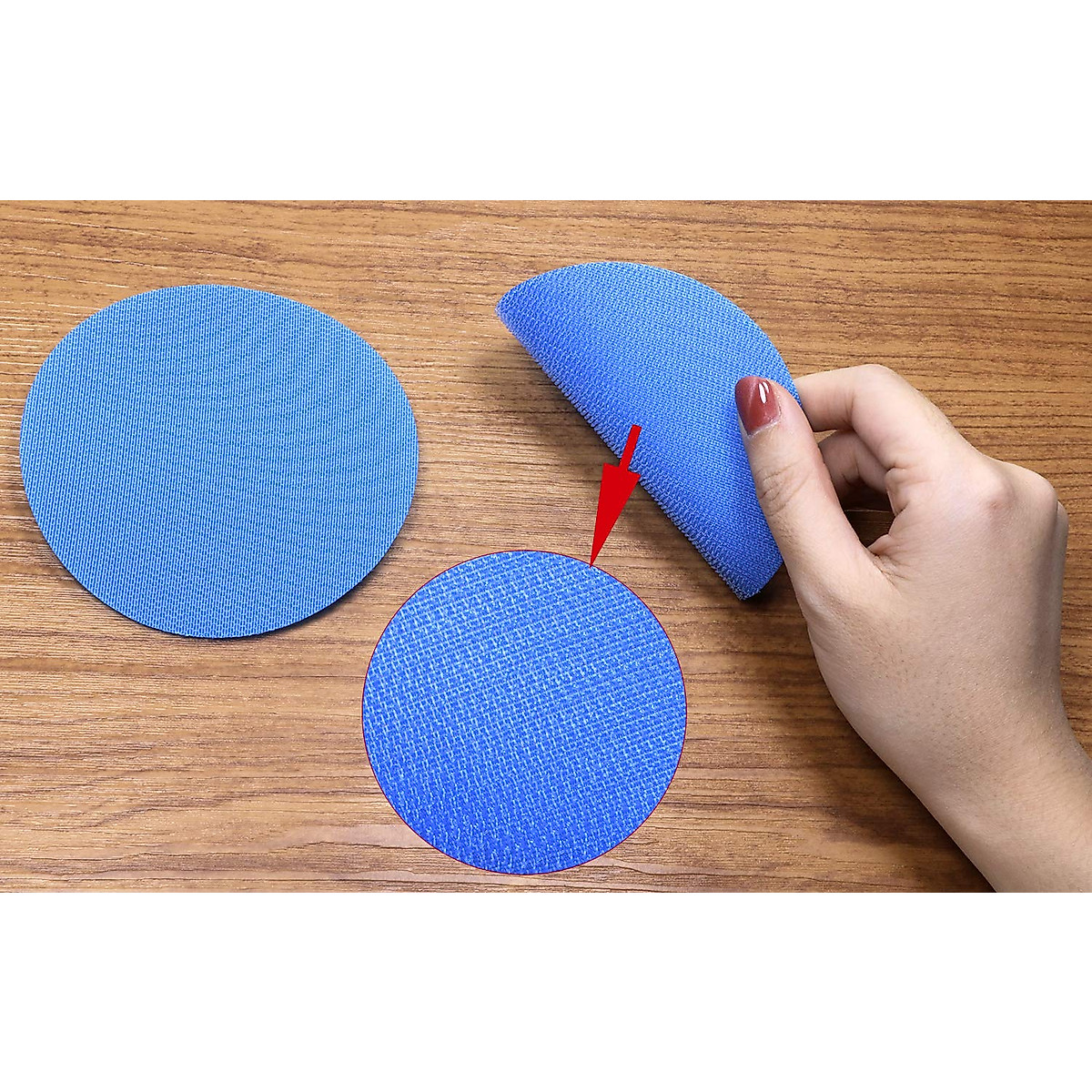 PENTA ANGEL Spot Markers 24Pcs Round Floor Spots Carpet Mark Circles Sitting Dots for Teachers Classroom Preschool Kindergarten Elementary for Training and Drills, 4 Inch
