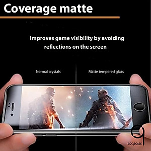 Coqecase [2pack] Unbreakable matte term ceramic screen protector for Oppo Reno 7 5g