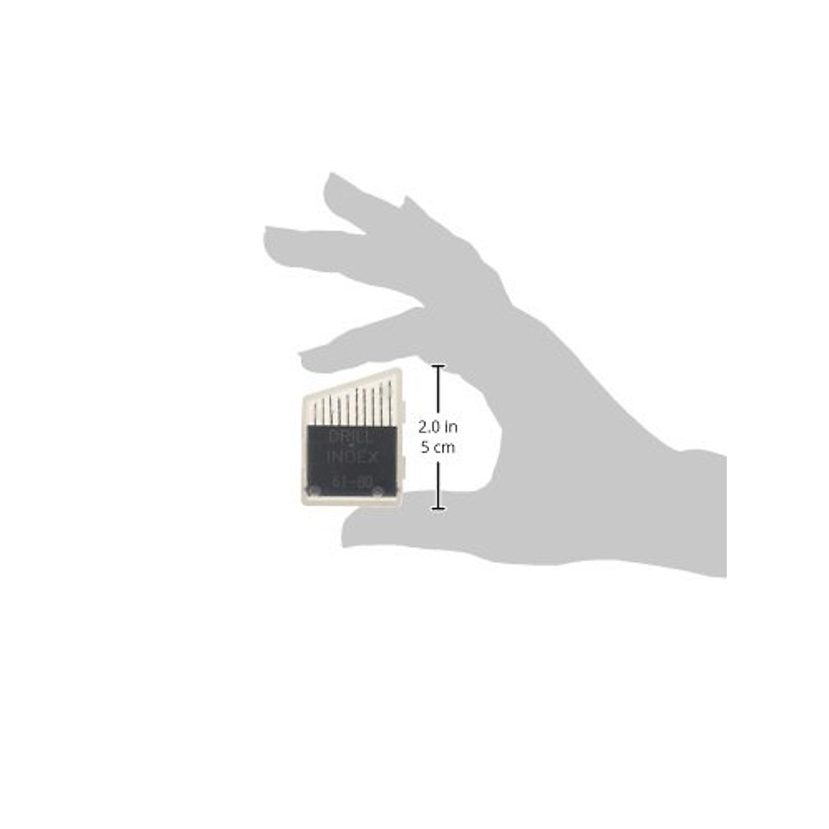 SE Twist Drill Bit Set - High-Speed Steel Drill Bits for Precise Drilling - Set of 20 Pcs. - #61-80 - 826HD20P