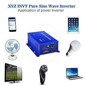 XYZ INVT Pure Sine Wave Inverter with Remote Switch (4000W24V)