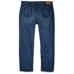 Tommy Hilfiger mens Thd Relaxed Fit Jeans, Dark Wash, 34W x 30L US