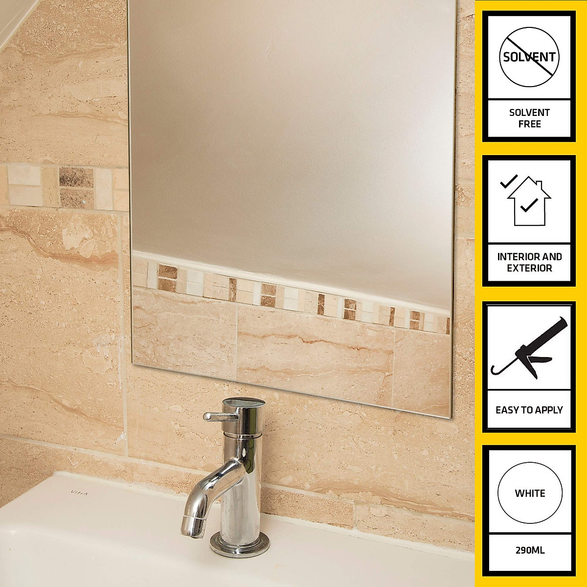 Everbuild Clear Fix Hybrid Polymer Adhesive