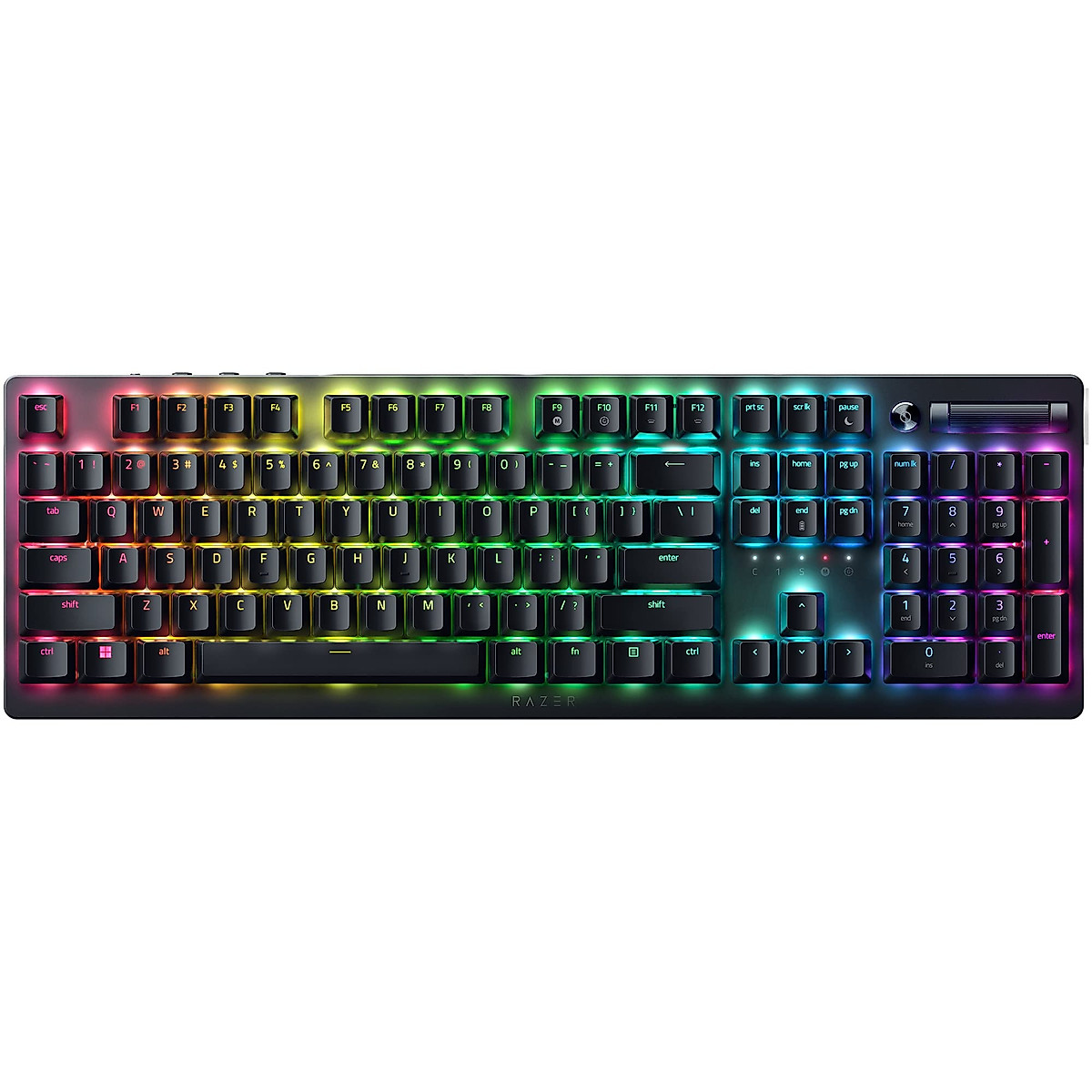 Razer DeathStalker V2 Pro Wireless Gaming Keyboard & Basilisk V3 Pro Customizable Wireless Gaming Mouse - Classic Black & Kraken V3 Pro HyperSense Wireless Gaming Headset w/Haptic Technology