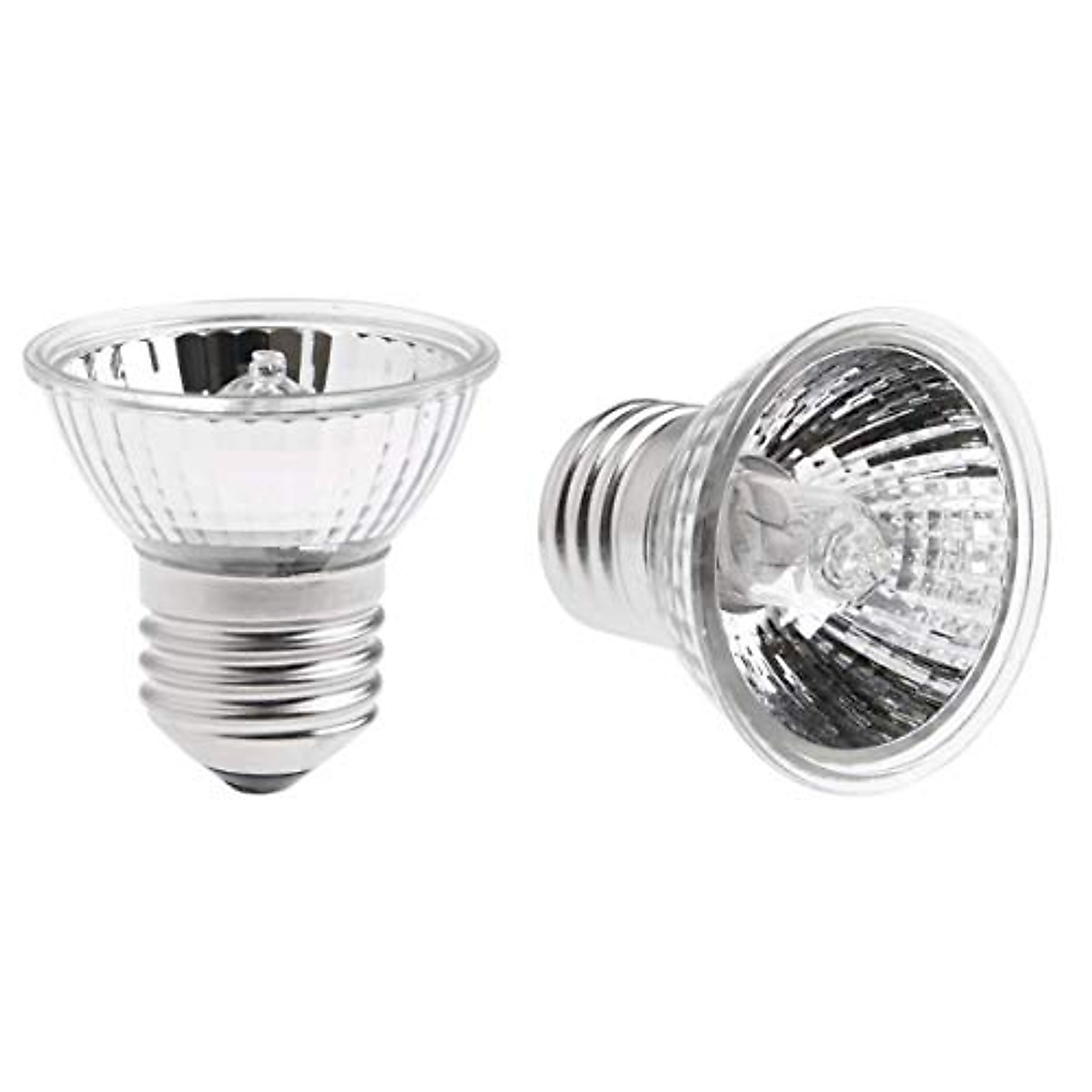 K JINGKELAI UVA UVB Reptile Light 50W UVA + UVB Full Spectrum Sun Lamp UV Heating Lamp for Turtle Aquarium Aquatic Reptile Lizard,E27/E26 Base,110V,50W,Pack of 6