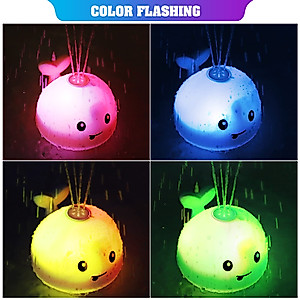 ZHIHUAN Bath Toys for Toddlers 1-7 Years Olds,Kids Bath Toys for 1-6 Years Olds Boys Girls Baby Bath Toys Age 6-24 Month Bathtub Toys Gifts for 1-6 Year Old Boys Girls, white