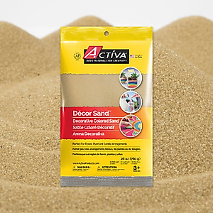 ACTIVA 4295 Decor Sand, 28oz - Light Brown