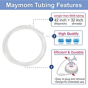 Maymom Pump Parts Compatible with Spectra S2 Accessories Spectra S1, Two-Piece Flange 24mm(Separable Shield and Connector) Not Original Spectra Pump Parts Spectra Flange Spectra Bottle Spectra Valve