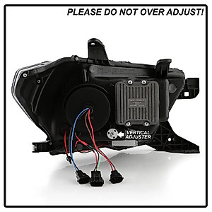 Spyder Apex - Projector Headlight (PRO-YD-TT16HALAP-BK)