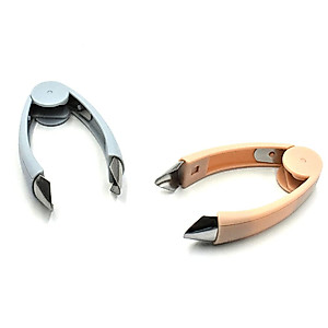 Aliotech 2 Pack of Strawberry Huller Stem Remover Tomato Pineapple Corer Kitchen Gadget for Fruit and Vegetable by Aliotech