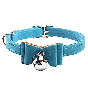 Cat Collar Pin Cat Flower Bell Cute Buckle Bow Cat Multicolor Adjustable Pet Collars Bow Tie Collars for Male Dogs