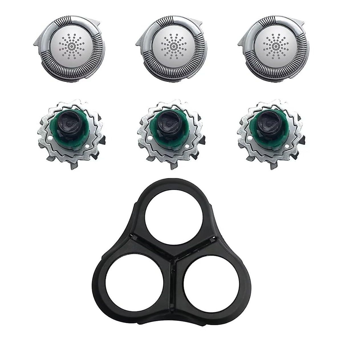 Replacement RQ11 shaver head for Philips Norelco SensoTouch RQ1180 1160X 1150X razor