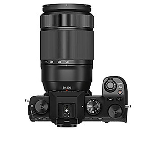 FUJIFILM X-S10 W Mirrorless Digital Camera Zoom Lens Kit, F X-S10LK-1545/50230, Black