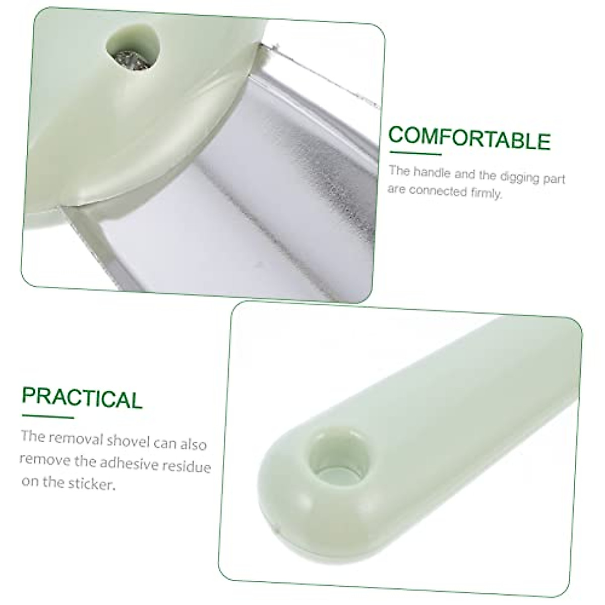 Yardwe 6 pcs Refrigerator Frost Removal Shovel Kitchen Gadget Kitchen Items for Home Fridge ice Removal Shovel Fridge deicing Scraper Windows Cleaning Tools car Cleaning Tools ice Crusher