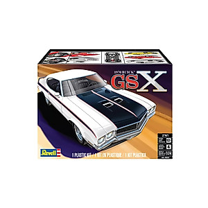 Revell 85-4522 1970 Buick GSX 2N1 Model Car Kit 1:24 Scale 106-Piece Skill Level 4 Plastic Model Building Kit