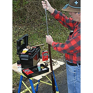 MTM ML1-40 Muzzle Loader Dry Box Black powder and powder storage Roomy base, weather resistant, O-ring seal Thick side-wall construction, heavy duty latch and padlock tabs Black