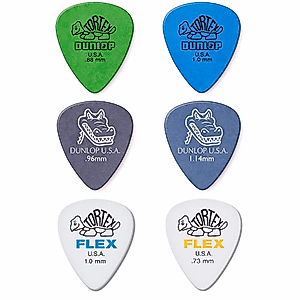 Briskdrop MXR M306 Poly Blue Octave Bundle with 2 Patch Cables, 2 Instrument Cables, 6 Dunlop Picks and ECB003 Power Supply