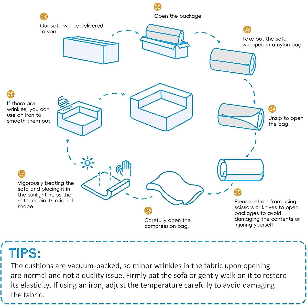 Yogald 135.6‘’ L-Shaped 4 Seats Sectional Cloud Sofa with 2 Chaise Lounges, Minimalist Style Oversized Modular Sofa, Comfy Upholstered Luxury Floor Couch Set, for Living Room Office Apartment (Beige)