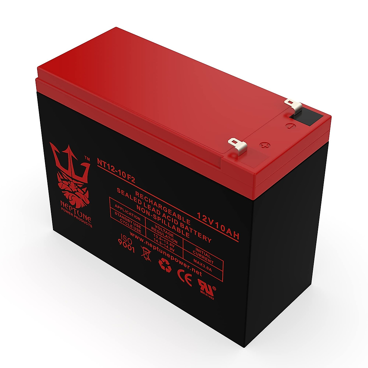 Neptune Power Products replacement 12V 10AH Replacement for SHOPRIDER Echo 3 SL73 Battery - 2 Pack