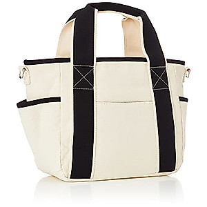 KANGOL(カンゴール) Thick Cotton Canvas 2-Way Shoulder Bag, Boat Shape, M, wht