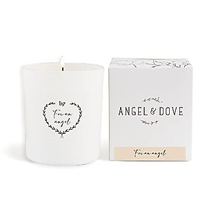 ANGEL & DOVE 'for an Angel' Baby Loss Remembrance Candle - A Thoughtful Sympathy Gift for Bereaved Parents