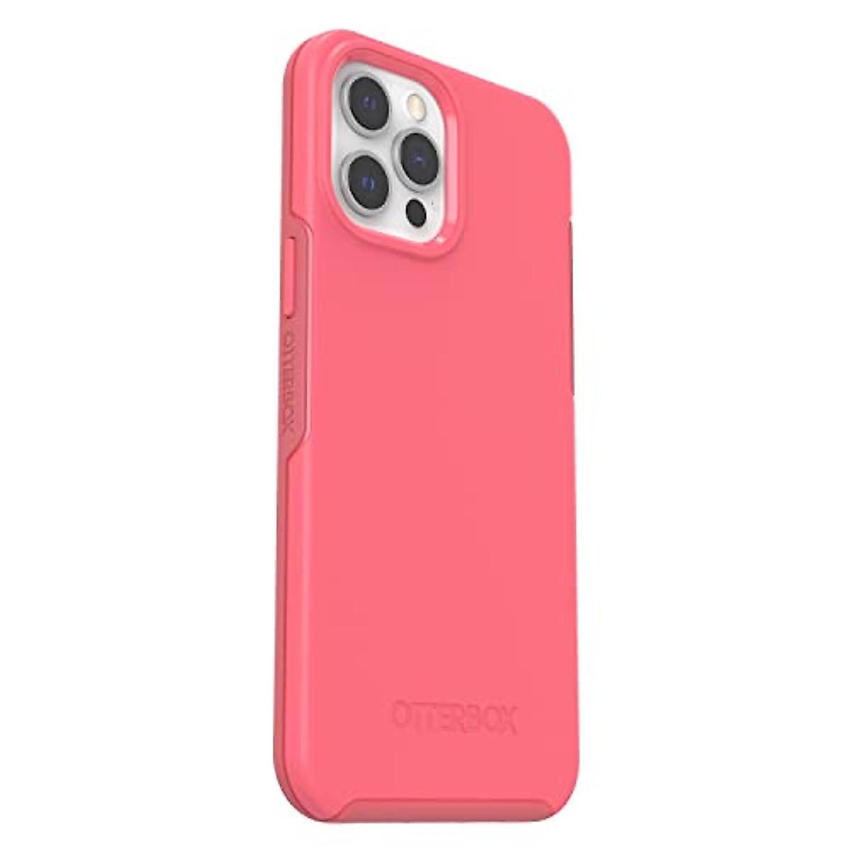 OtterBox Symmetry+ Case for iPhone 12 Pro Max with MagSafe, Shockproof, Drop Proof, Protective Thin, 3X Tested to Military Standard, Pink