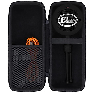 co2CREA Hard Case Replacement for Logitech Creators Blue Snowball iCE USB Microphone