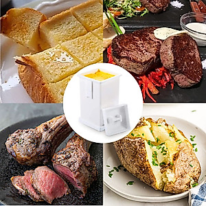 Smart Solution House 4PCS Butter Spreader with Integrated Cover,Holder Spreads Butter Evenly On Pancakes, Waffles, Bagels, and Toast,Corn Cob Butterer,Butter Spreader with Built-In Cover