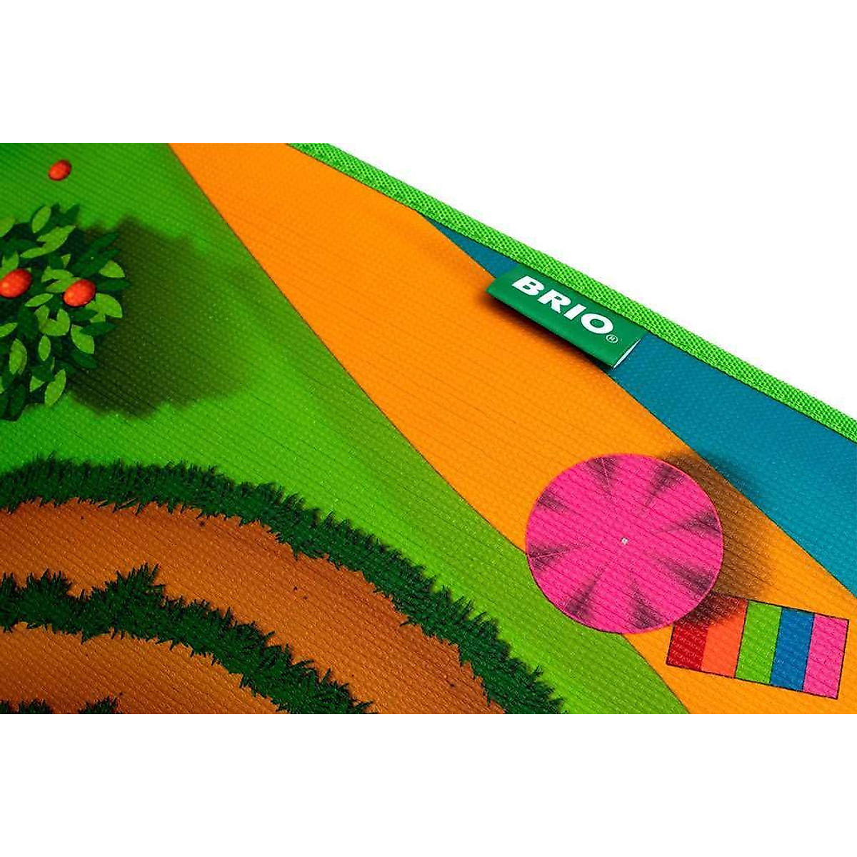 BRIO World Play Mat|Ideal for Open-Ended Train Set Designs and Classic Vehicle Play for Kids Age 3 and Up