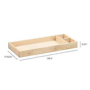 Ubabub Removable Changer Tray for Nifty in Natural Birch