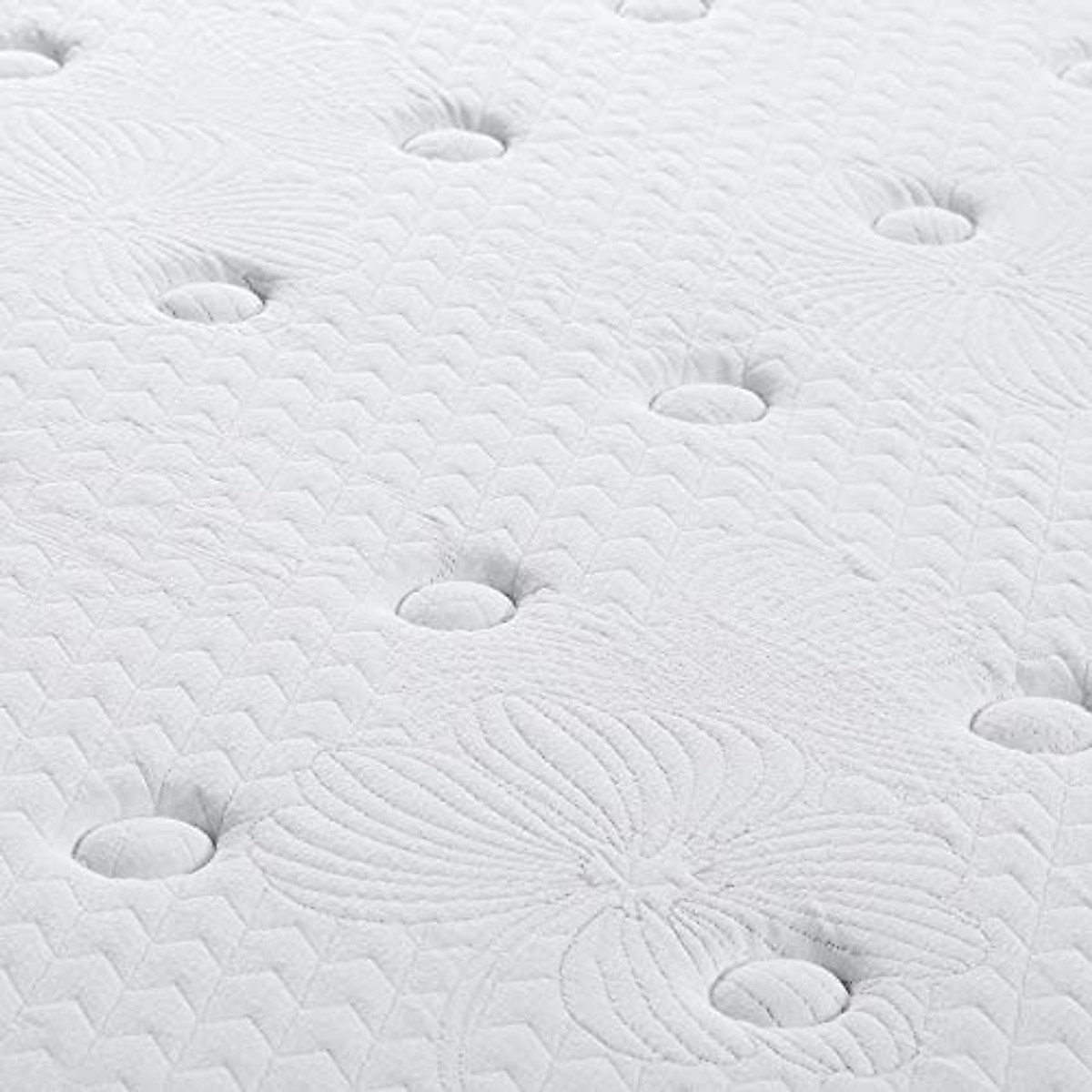 Olee Sleep 9 Inch Skyline Tight Top Innerspring Hybrid Mattress, Gel Memory Foam, Mattress in a Box, CertiPUR-US Certified, Full