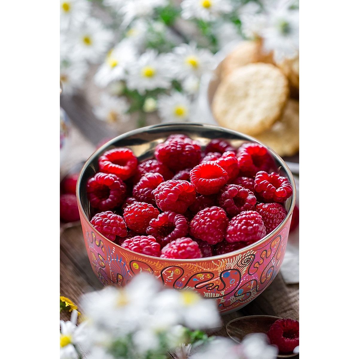 Boutiques Deco – 11 Oz Colorful Small Appetizer Crafted Bowls, for Snacks, Dips, Desserts, Ice Cream, Side Dishes, made of Stainless Steel with Double Wall Insulation – 4 Pack