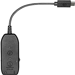 Audio-Technica ATR2x-USB 3.5mm to USB Audio Adapter (ATR Series)