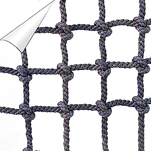 EkiDaz HXRW Rope Net Climbing Net for Kids Cargo Net Obstacle Climbing Net Protective Safety Net Rope Net Playground Sets for Backyards (Size : 3 * 5m(9.9 * 15.15ft))