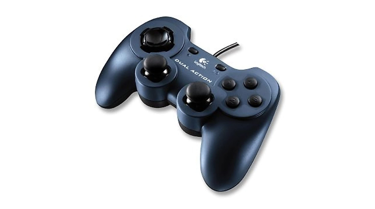 Logitech G Dual Action USB Game Pad - Precise Control & Plug & Play