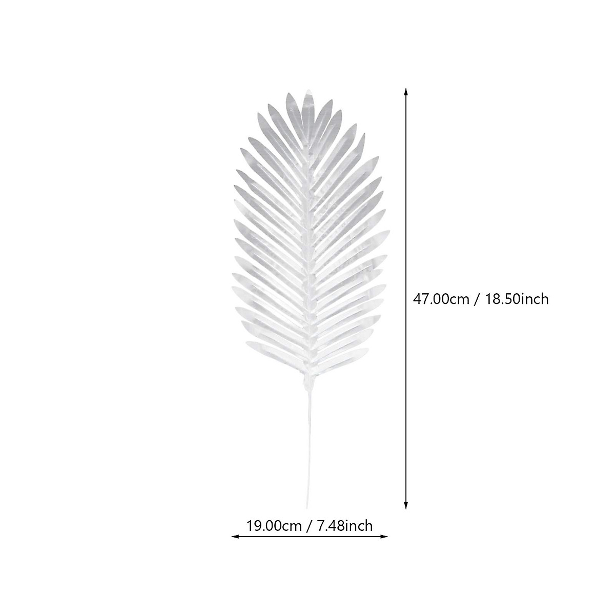VALICLUD 24pcs Simulation Blade Artificial Leaf Party Artificial Leaves Golden Palm Leaves Floral Arrangement Leaf Picks Monstera Decor DIY Wreath Craft Supply Wedding Banquet Plastic Vase
