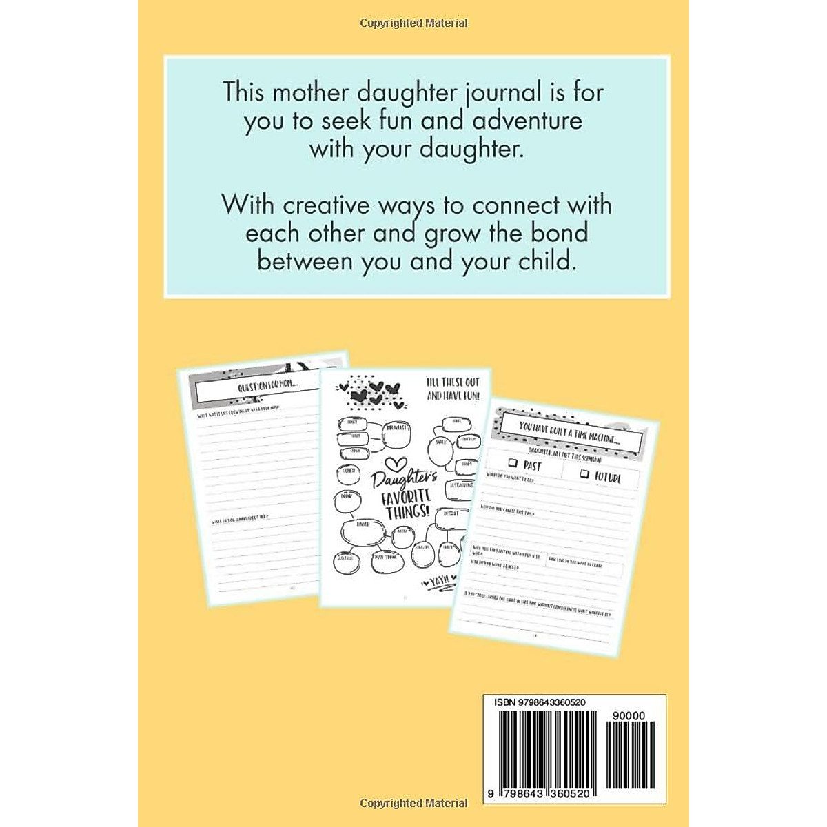 Mother Daughter Journal Pass Back And Forth Between You and Me: A Fun No Stress Just Between Us Journal For Moms And Daughters (Guided Journal For ... Makes A Unique Gift For Mom On Mothers Day)