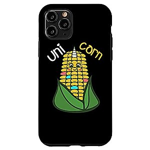 iPhone 11 Pro Cool Uni Corn | Funny Maize Magical Horned Horse Joke Gift Case