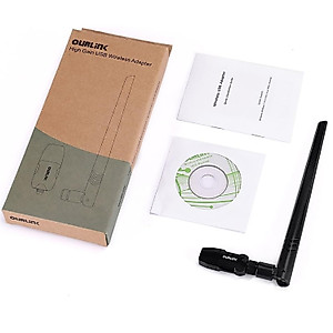 OURLINK 1200Mbps Mini 802.11ac Dual Band 2.4G/5G Wireless Network Adapter USB Wi-Fi Dongle Adapter with 5dBi Antenna Support Win Vista,Win 7,Win 8.1, Win 10,Mac OS X 10.9-10.15