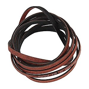 Whirlpool 341241 Dryer Drum Belt, White