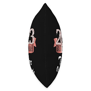 2023 Festive Black Rose Decor Bat Mitzvah Quote Throw Pillow