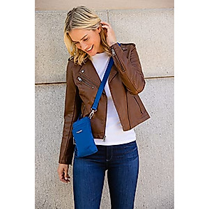 Baggallini Womens Securtex® Anti-theft Activity Crossbody Bag Cross Body, Black