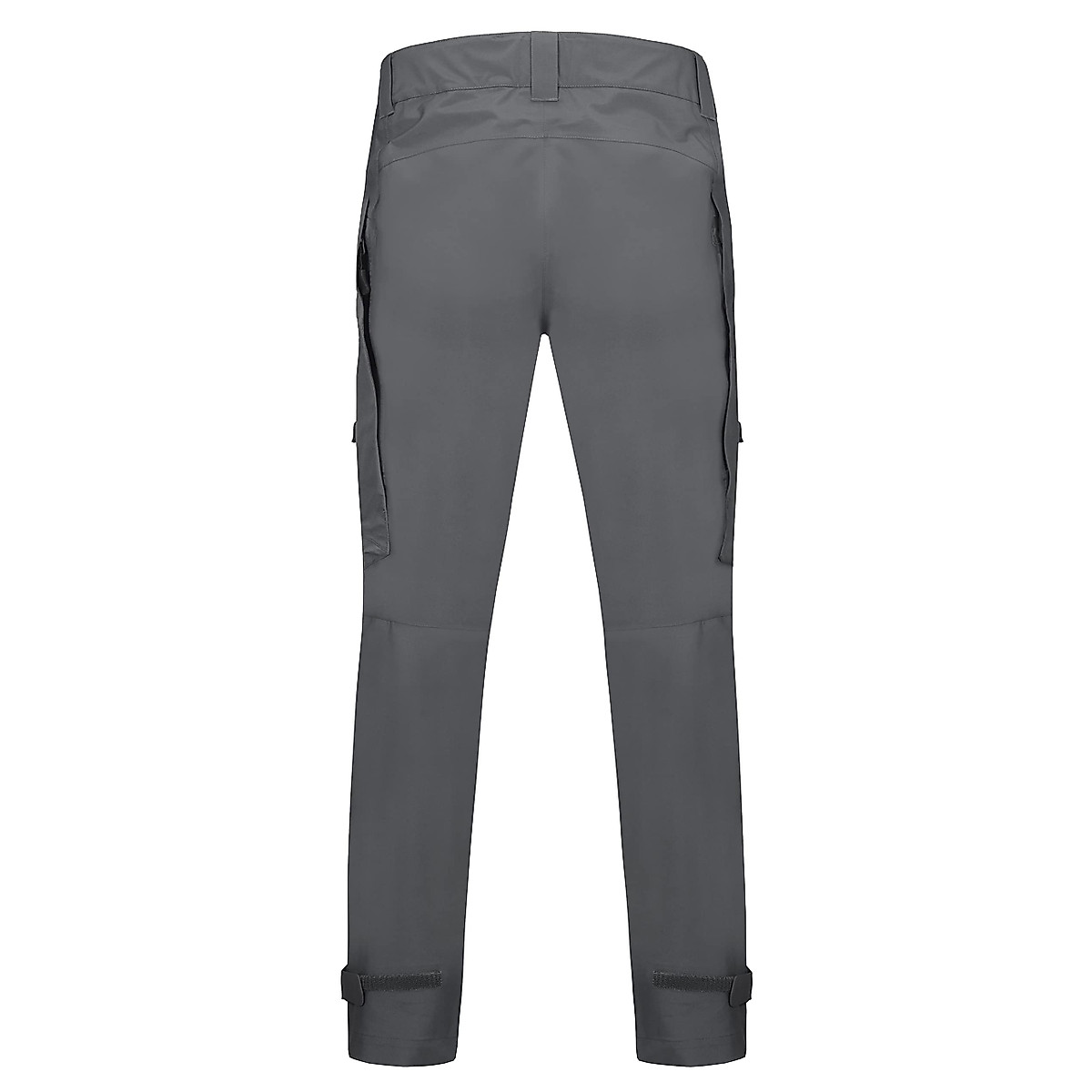 Little Donkey Andy Women's High-Performance Waterproof Rain Pants Lightweight Breathable Golf Hiking Pants Grey Size L