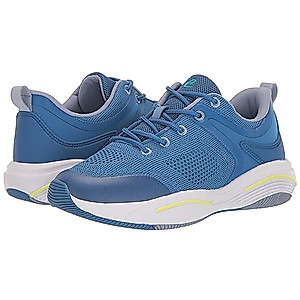 Easy Spirit Women's Jani Sneaker, Medium Blue Multi, 8.5 Wide