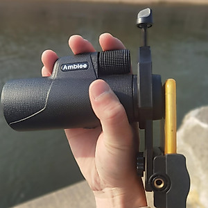 Amblee Smartphone Telescope Adapter Mount - Universal Smartphone Adapter for Telescope, Binoculars, Monoculars, Spotting Scopes, Microscope, Compatible with iPhone, Samsung, and More