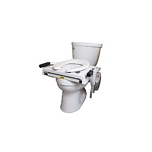 EZ-Access TILT Toilet Incline Lift, Corded Power, Elongated Seat