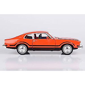 1974 for Ford Maverick Grabber Orange 1/24 DIECAST Model CAR by Motormax Forgotten Classics Series 73332 79043